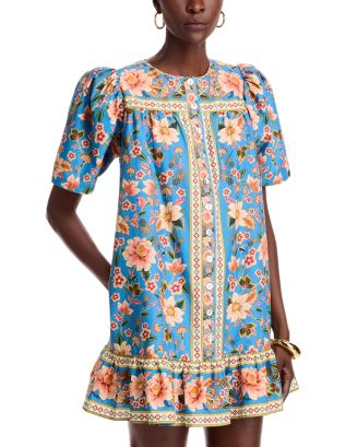 FARM Rio Tapestry Printed Mini Dress | Bloomingdale's