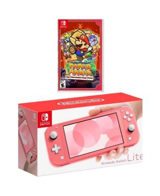 Nintendo Switch Oled White Bundle with Accessories and Paper Mario: The ...
