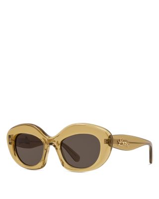 Loewe Curvy Cat Eye Sunglasses  51mm