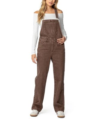 Edikted Rosemary Denim Overalls | ModeSens