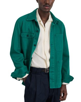 Click here for Alex Mill Garment Dyed Denim Work Jacket prices
