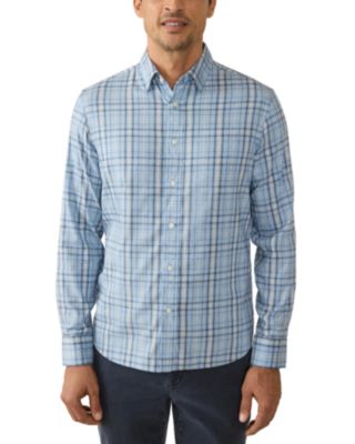 Click here for Faherty The Movement Long Sleeve Button Down Shirt prices
