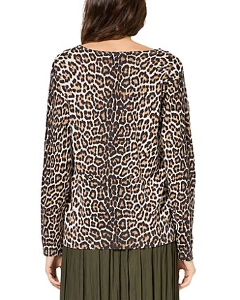 Leopard Print Cardigan - Bloomingdale's Leopard Print Cardigan - Bloomingdale's
