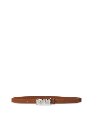 FRAME Sculptural Leather Belt | Bloomingdale's