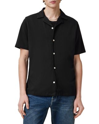 Allsaints Hudson Short Sleeve Button Down Shirt