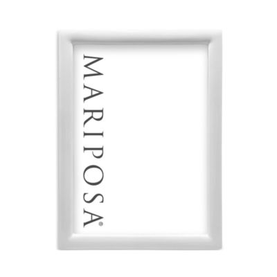 Mariposa Main Line White Frame  5 x 7
