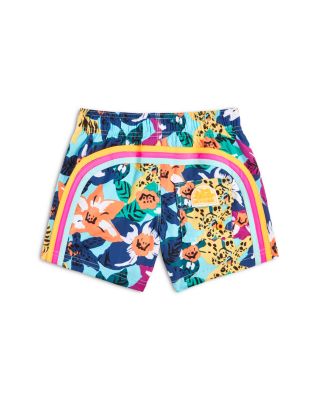 Sundek Boys Elastic Waist Swim Trunks - Little Kid  Big Kid