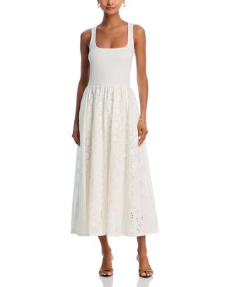 PAIGE Morel Cotton Dress | Bloomingdale's Women
