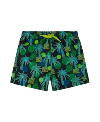 Click here for Deux par Deux Boys Printed Swim Trunks - Little Ki... prices