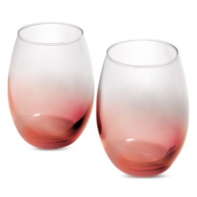 Click here for Anna new york Talianna Ombre Stemless Wine Glasses... prices
