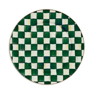Mackenzie-Childs Emerald Check Serving Platter | Bloomingdale's