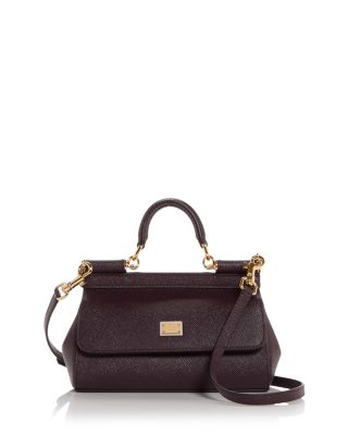 Dolce & Gabbana Leather Top Handle Bag