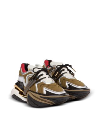 Click here for Balmain Mens Unicorn Wave Trainers in Neoprene prices