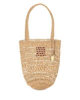 Click here for Chloe Summer Banana Raffia Small Tote prices