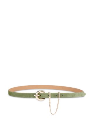 Click here for Ettika Womens Cascade Chain Leather Belt prices