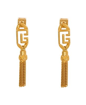 Balmain Sync PB Pendant Brass Earrings | Bloomingdale's Jewelry ...