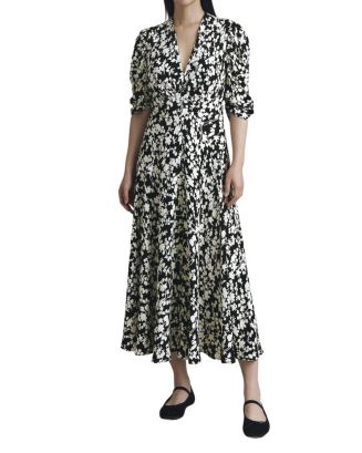 Ghost London Madi Crepe Floral Midi Dress | Bloomingdale's Women