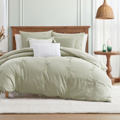 Peri Home Sasha Bows Comforter Set  Twin