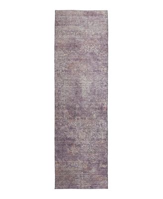 Dalyn Burano Washable BU10 23x76 Runner Area Rug - Plum