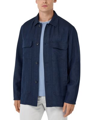 Click here for Boggi Milano Bond Linen Shirt Jacket prices