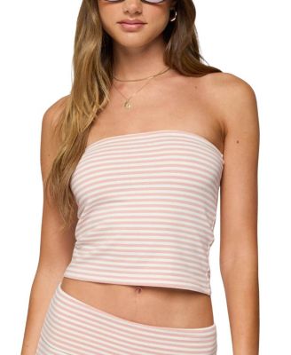 Click here for Edikted Lilah Striped Tube Top prices