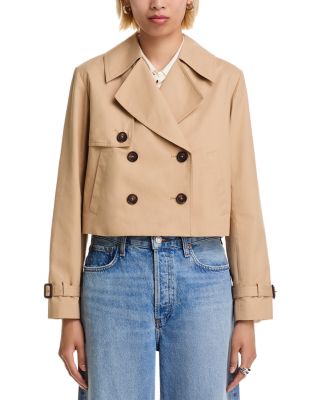 Cropped Trench Coats for Women - Bloomingdale's
