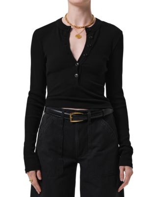 Click here for Citizens of Humanity Varra Henley Tee prices