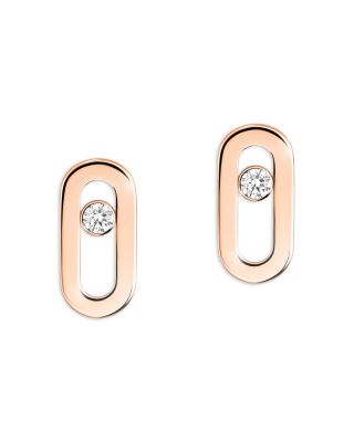 Click here for Messika Diamond Move Uno Stud Earrings in 18K Gold... prices