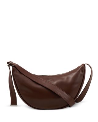 Click here for Sandro Small Leather Hobo Bag prices