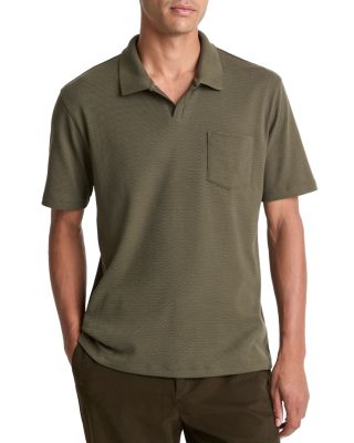 Click here for Vince Mesh Knit Johnny Collar Polo Shirt prices