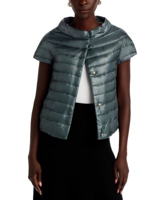 Click here for Herno Emelia Cap Sleeve Puffer Jacket prices