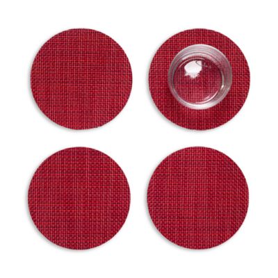 Click here for Chilewich Mini Basketweave Round Coasters  Set of... prices