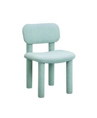 Tov Furniture Elise Pale Blue Performance Velvet Dining Chair