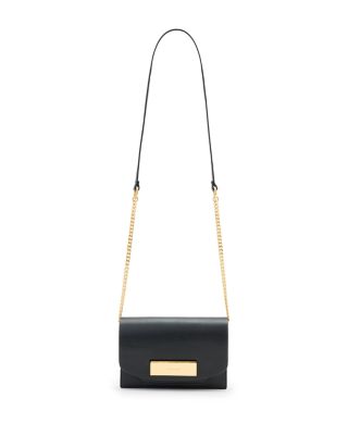 Click here for Allsaints Etta Small Leather Clutch Bag prices