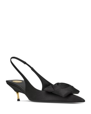 Click here for Saint Laurent Womens Dakota Slingback Pumps prices