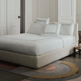 Frette Bold Bicolor Embroidery Bedding Collection | Bloomingdale's Home