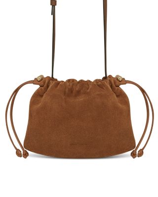Click here for Strathberry Charlotte Drawstring Suede Crossbody B... prices