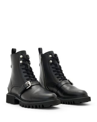 Click here for Allsaints Womens Tori Buckle Detail Ankle Boots prices