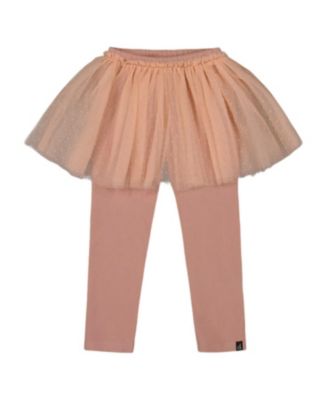 Click here for Deux par Deux Girls Leggings with Tulle Skirt - Li... prices