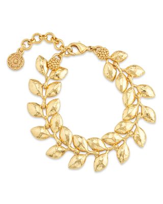 Capucine De Wulf Golden Laurel Link Bracelet