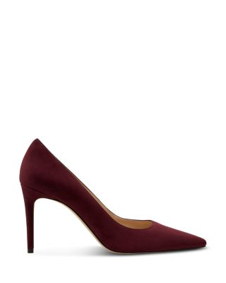 Click here for Stuart Weitzman Womens Stuart Power 85 Pumps prices