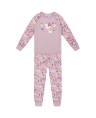 Click here for Deux par Deux Girls Organic Cotton Two-Piece Pajam... prices