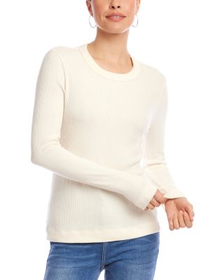 Click here for Karen Kane Ribbed Crewneck Top prices