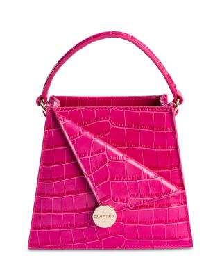 Click here for F & W Style Kandi Croc Embossed Leather Handbag prices