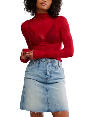 Click here for Free People You Decide Mesh Top prices