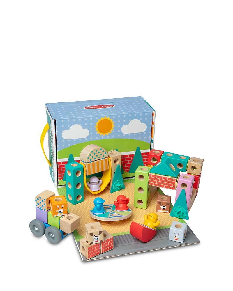 Click here for Melissa & Doug Blockables Town Play Set - Ages 2+ prices