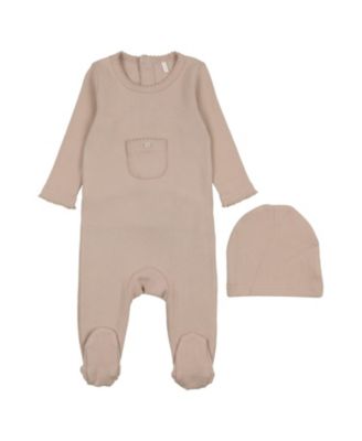 Click here for Pouf Unisex Ribbed Pocket Footie - Baby prices