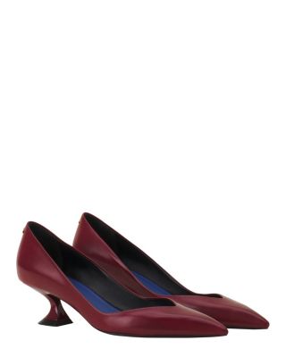 Click here for Lanvin Midnight Step Pump In Leather prices