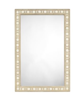 Click here for Jamie Young Sama Wood and Bone Inlay Mirror prices