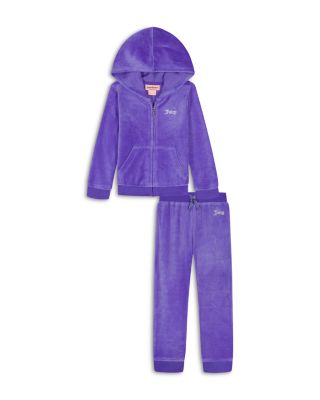 Click here for Juicy Couture Girls Velour Hoodie & Jogger Pants S... prices